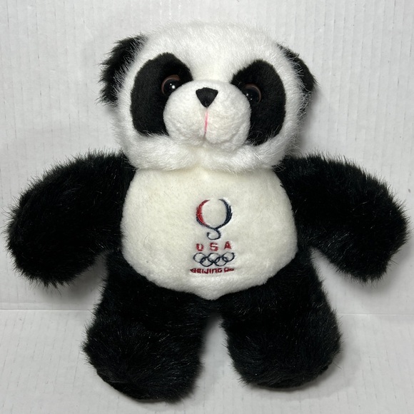 Toys | Beijing China Olympics 208 Usa Jing Ling Mascot Panda Bear Plush ...